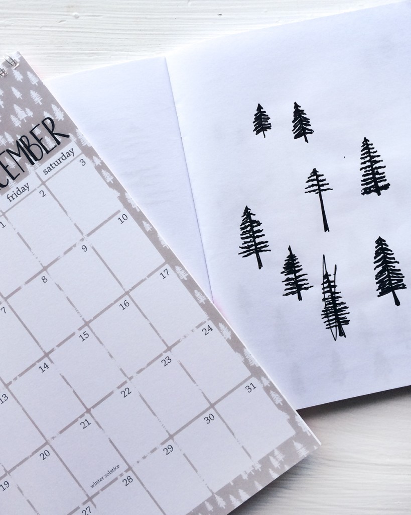 behind the design :: pattern wall calendars – notes from letter C design